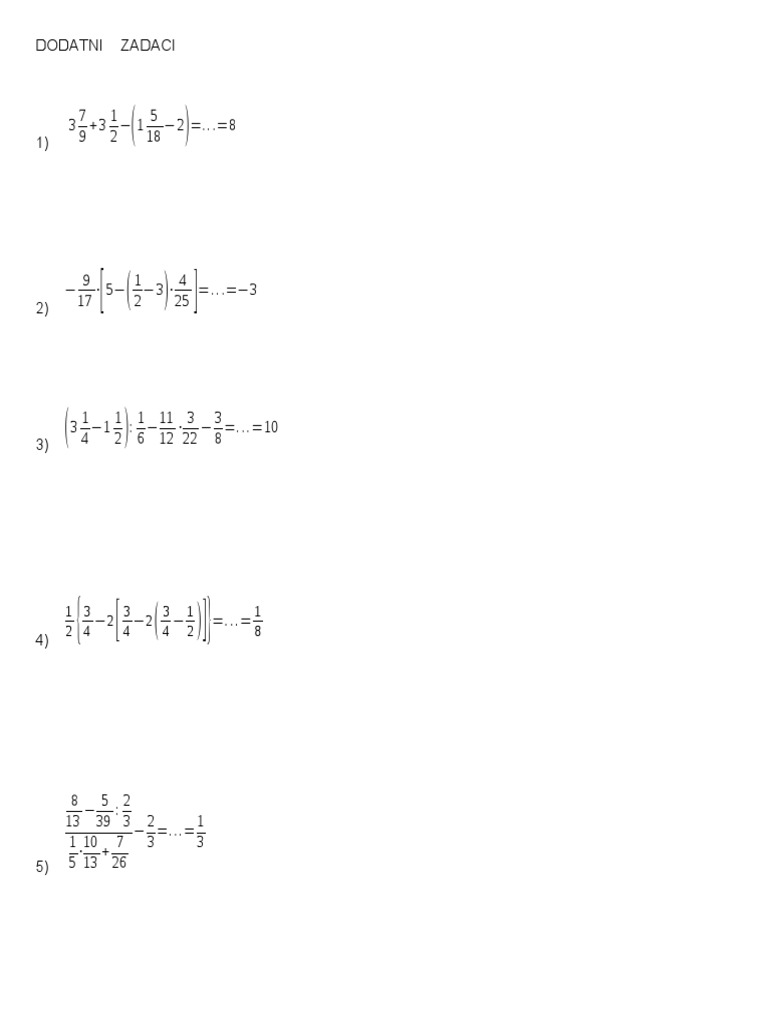 Advanced Math Problem Solutions | PDF