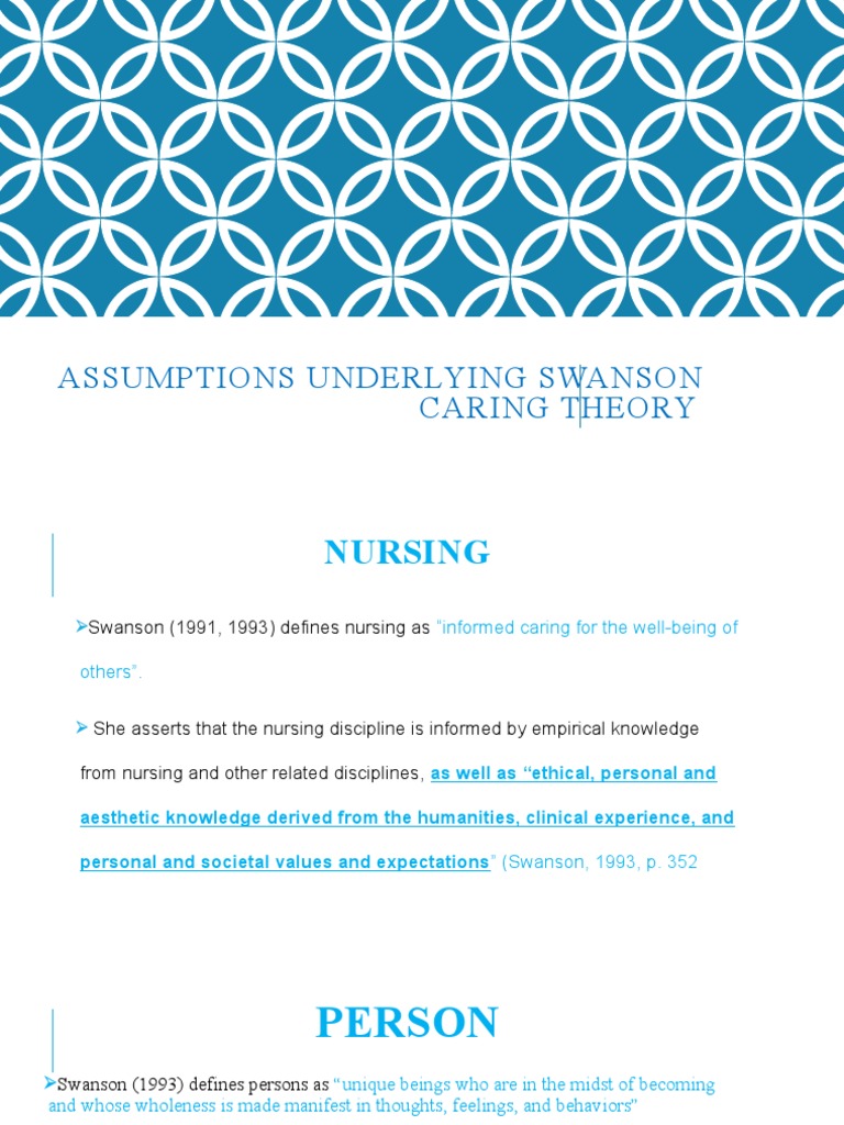 An Analysis of the Assumptions, Definitions, and Theoretical Assertions ...