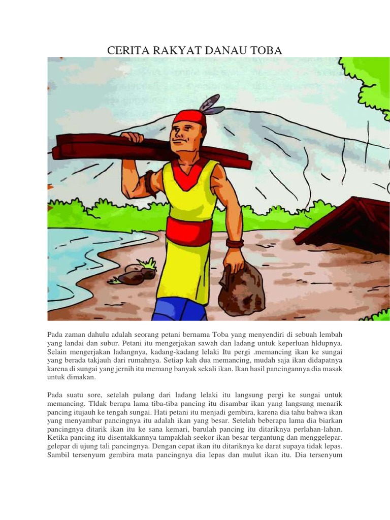 Cerita Rakyat Danau Toba PDF | PDF