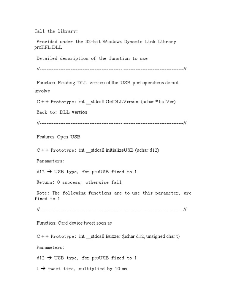 Interface Description | PDF | Integer (Computer Science) | String ...