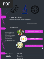 CSEC Biology Study Notes | PDF