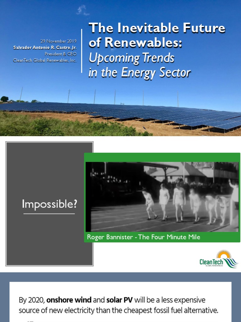 The Inevitable Future of Renewables:: Upcoming Trends in The Energy ...