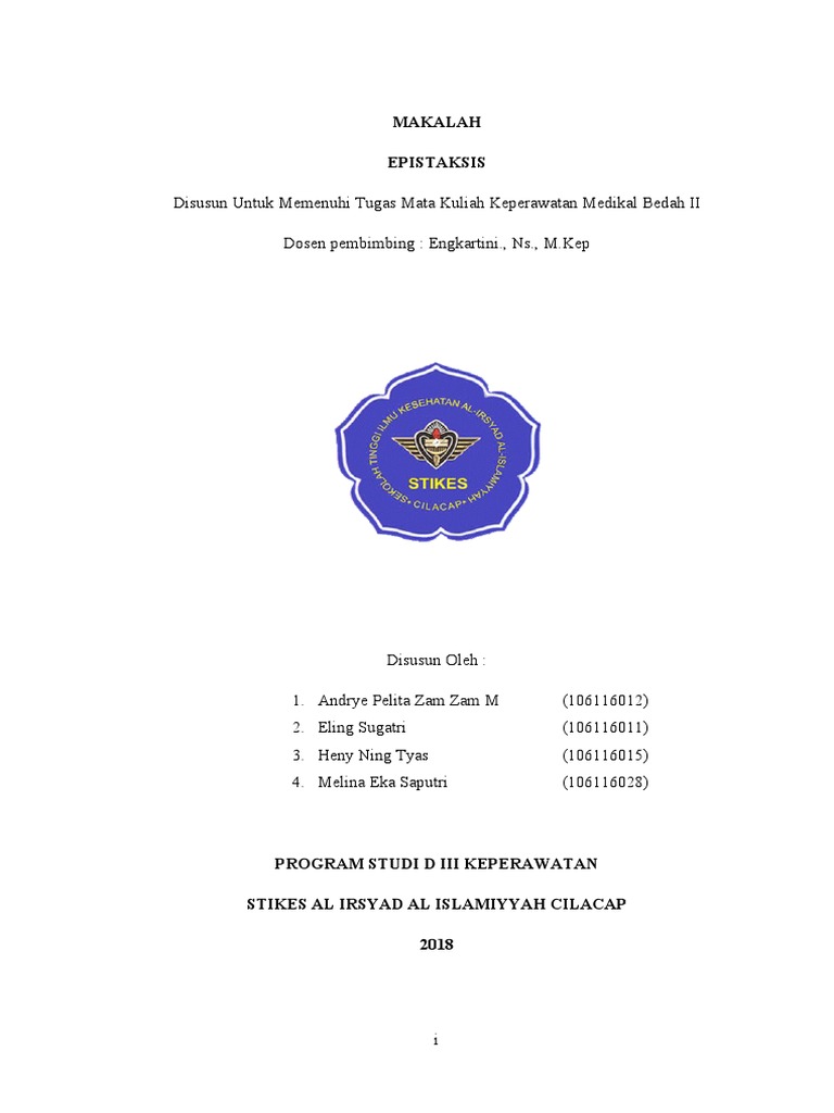 Diagnosis dan Metode Trotter Epistaksis | PDF | Sains & Matematika