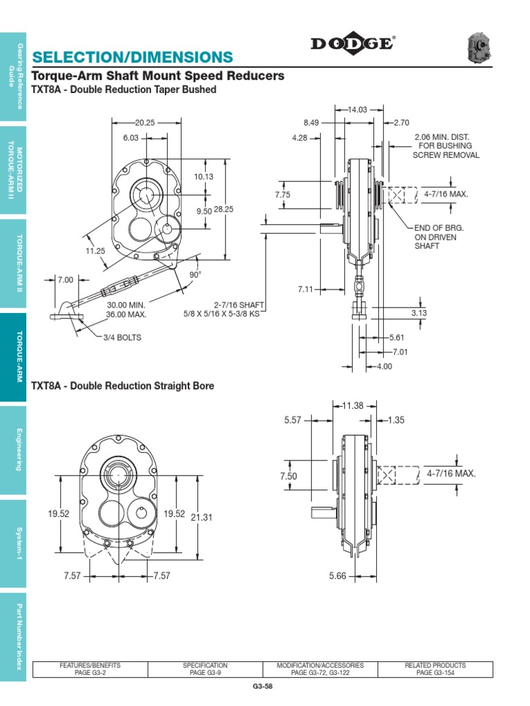 Dodge TXT Gearbox Selection Guide | PDF | Vehicle Technology ...