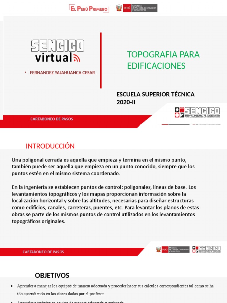 Poligonal Cerrada | PDF | Topografía | Geografía