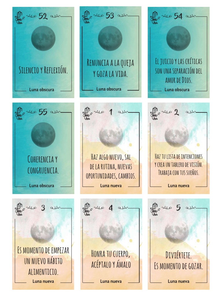 oráculo lunar.pdf | PDF | Luna | Science