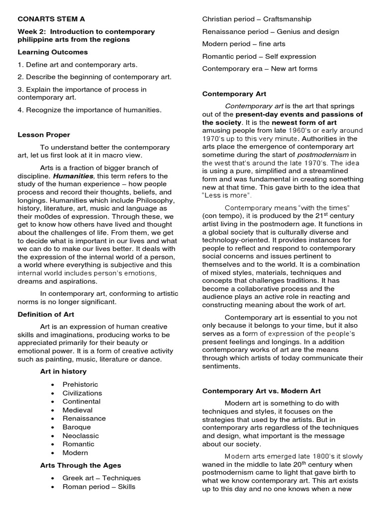 Con Arts | PDF | Contemporary Art | Color