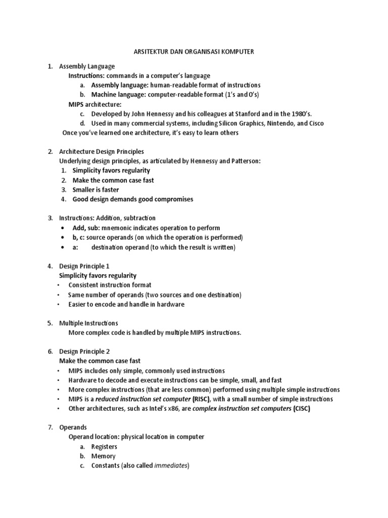 Instructions: Commands in A Computer's Language | Download Free PDF | Assembly Language | Subroutine