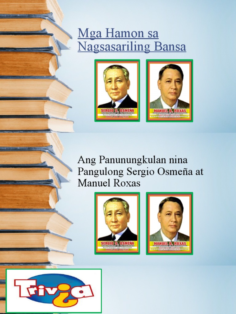 Mga Hamon Sa Nagsasariling Bansa2 | PDF