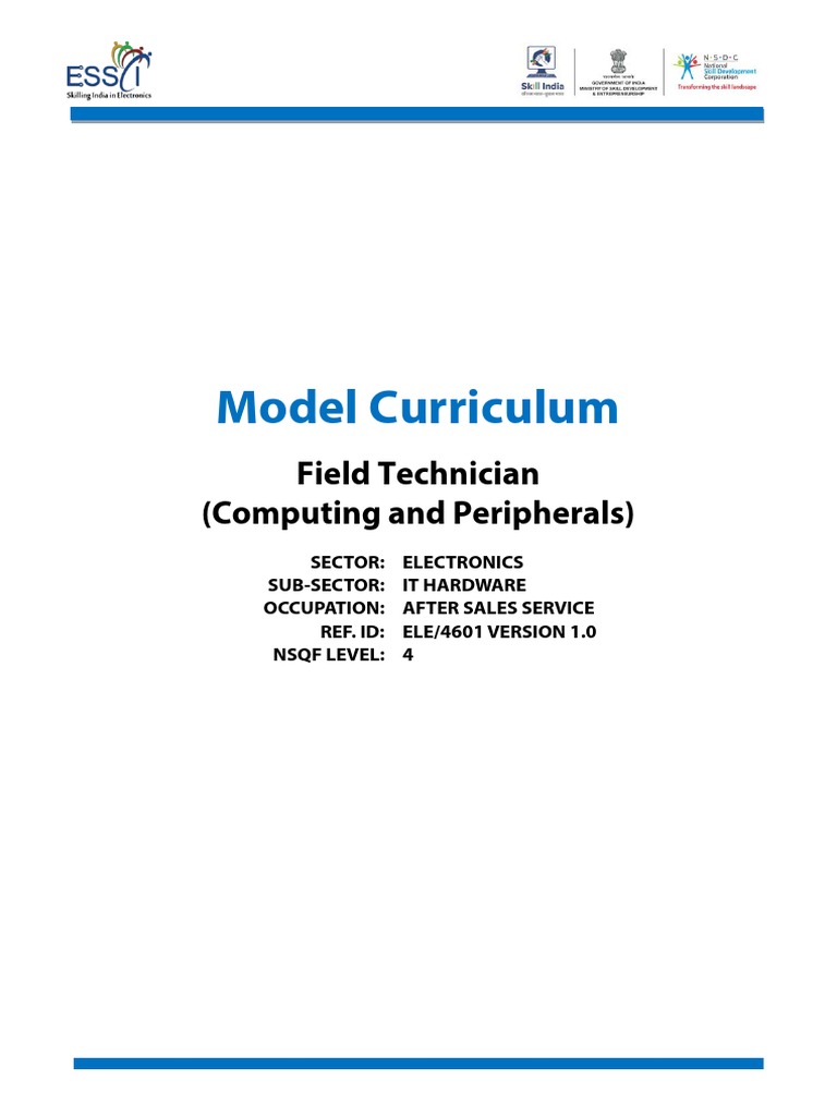 FTCP Curriculam and Syllabus | PDF | Printer (Computing) | Personal Trainer