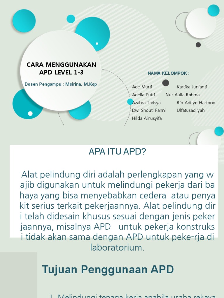 Kelompok 3 Apd Level 1-3 | PDF