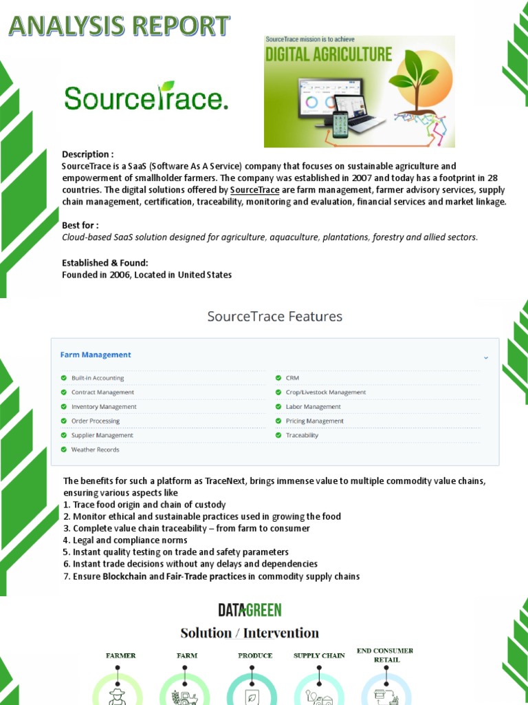 Source Trace Analysis Report | PDF