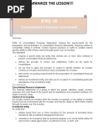Ind AS 110 - Consolidation | PDF | Investing | Subsidiary