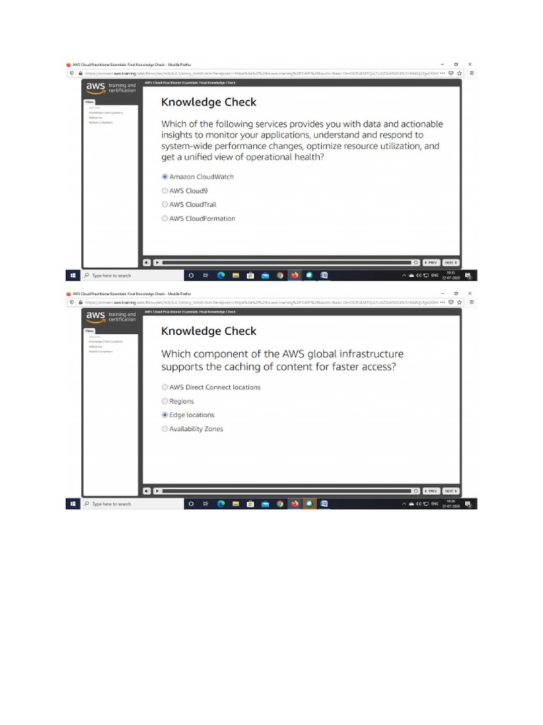 AWS Cloud Practitioner Essentials (Second Edition) - Final Course ...