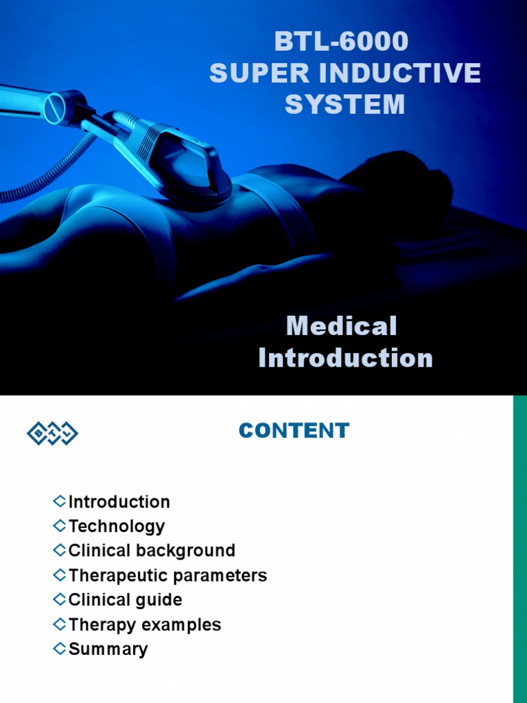 BTL-6000 Super Inductive System | PDF | Physical Therapy | Pain Management