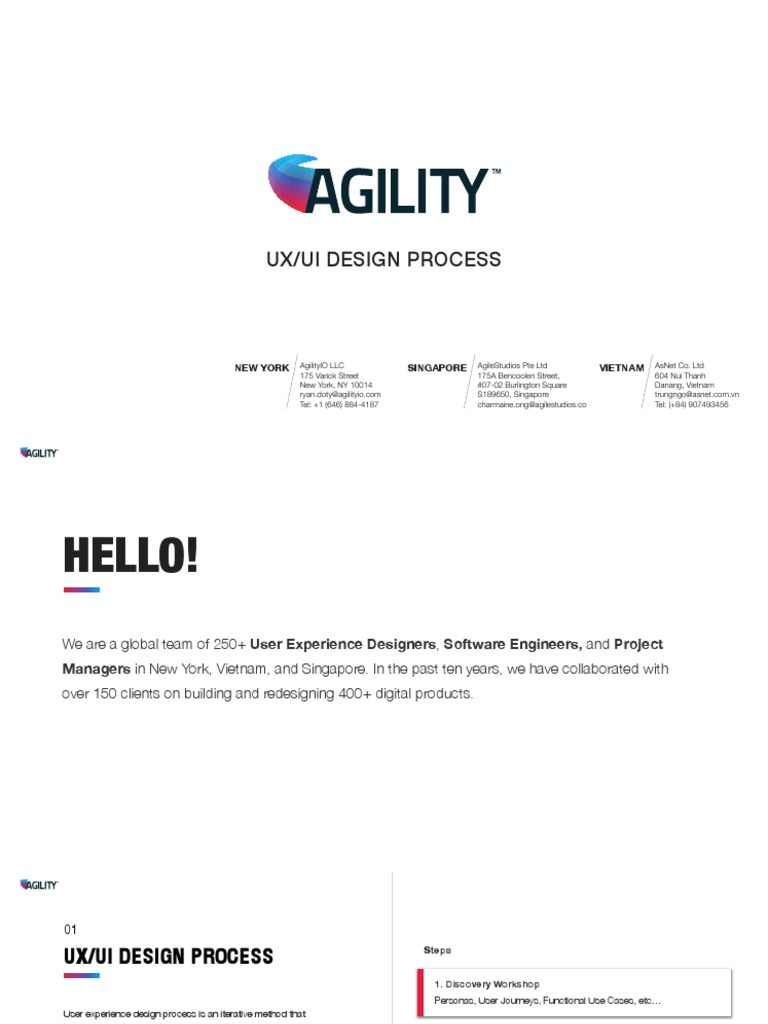 UX - UI Design Deck Yedda | PDF | Information Technology Management ...