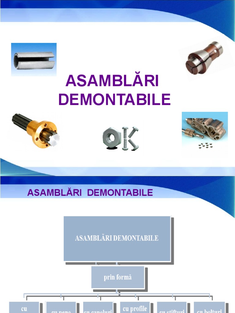 Asamblari Demontabile (3) .PPSX | PDF
