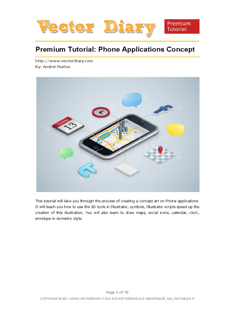 Phone Applications Concept | PDF | Shape | Computing And Information ...
