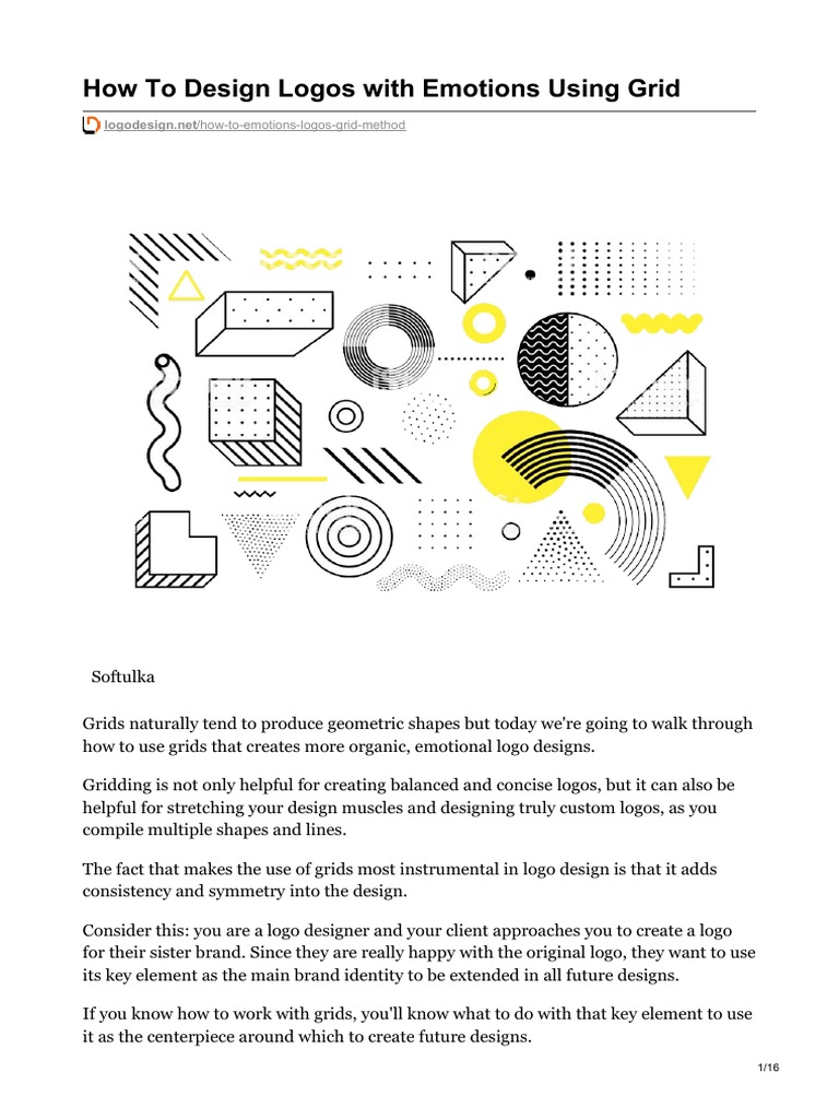 Designing Emotional Logos with Grids | PDF | Logos | Brand
