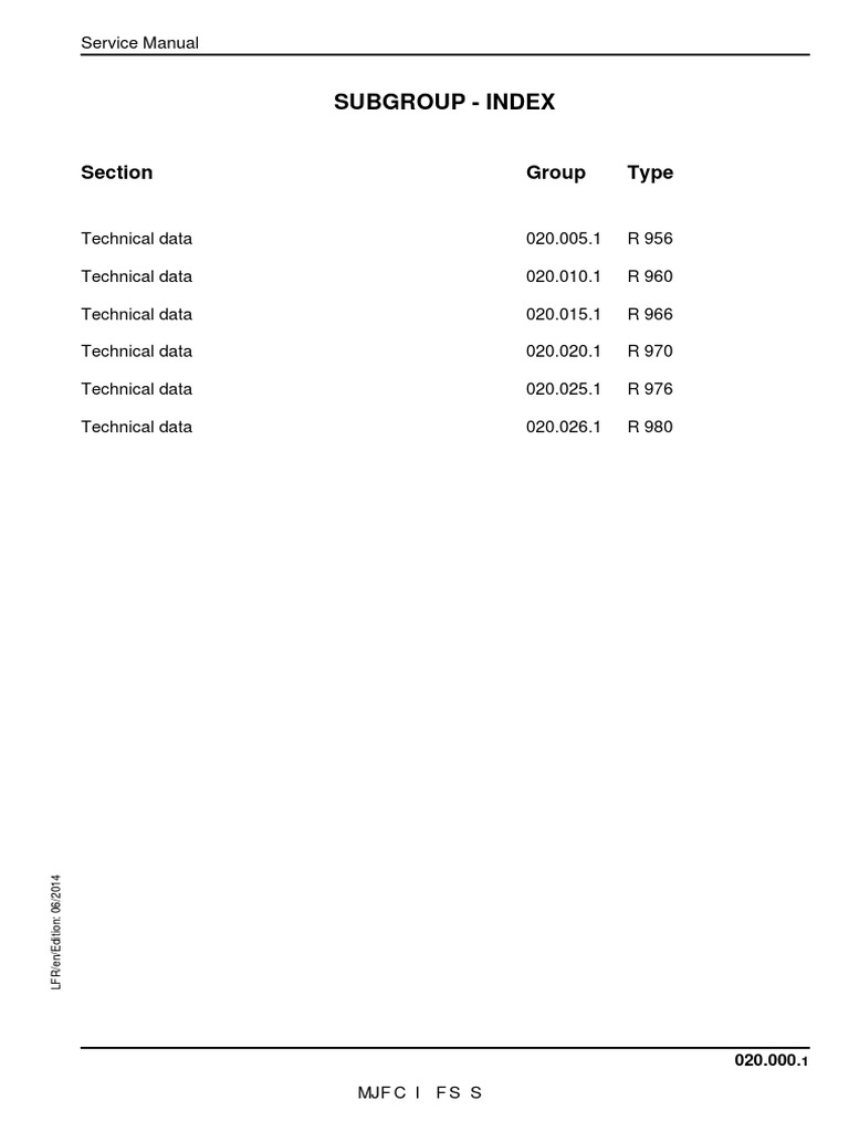 Subgroup - Index: Section Group Type | PDF | Pump | Vehicle Technology