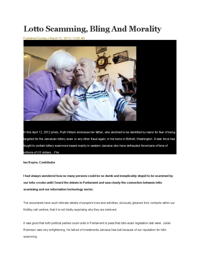 Lotto Scamming | PDF | Lottery | Austerity