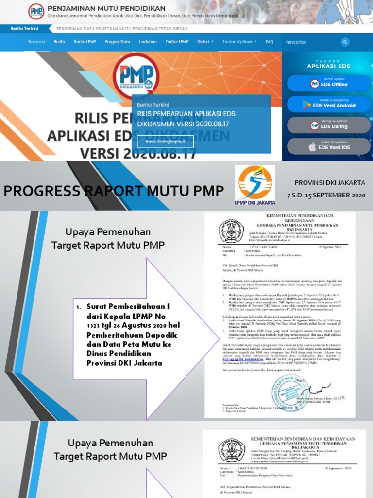 Progress Raport Mutu PMP | PDF