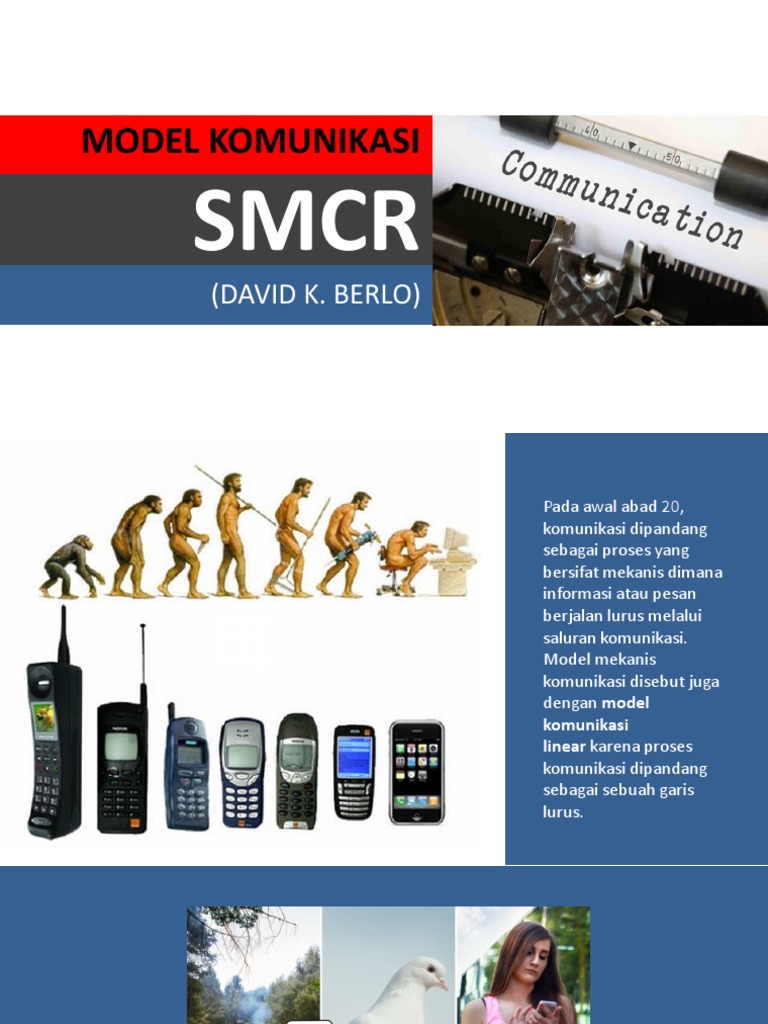 Pertemuan 6 Model Komunikasi SMCR (David K.berlo) | PDF