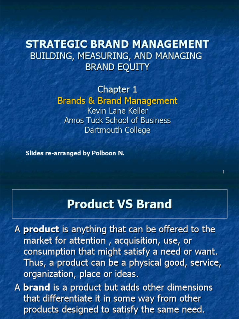 Strategic Brand Management | PDF | Brand | Drink