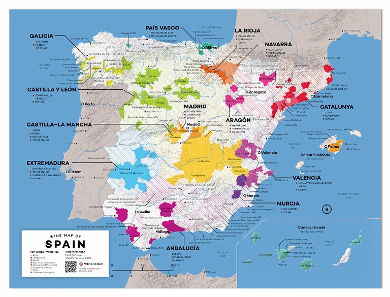 Wine Map of Spain | PDF