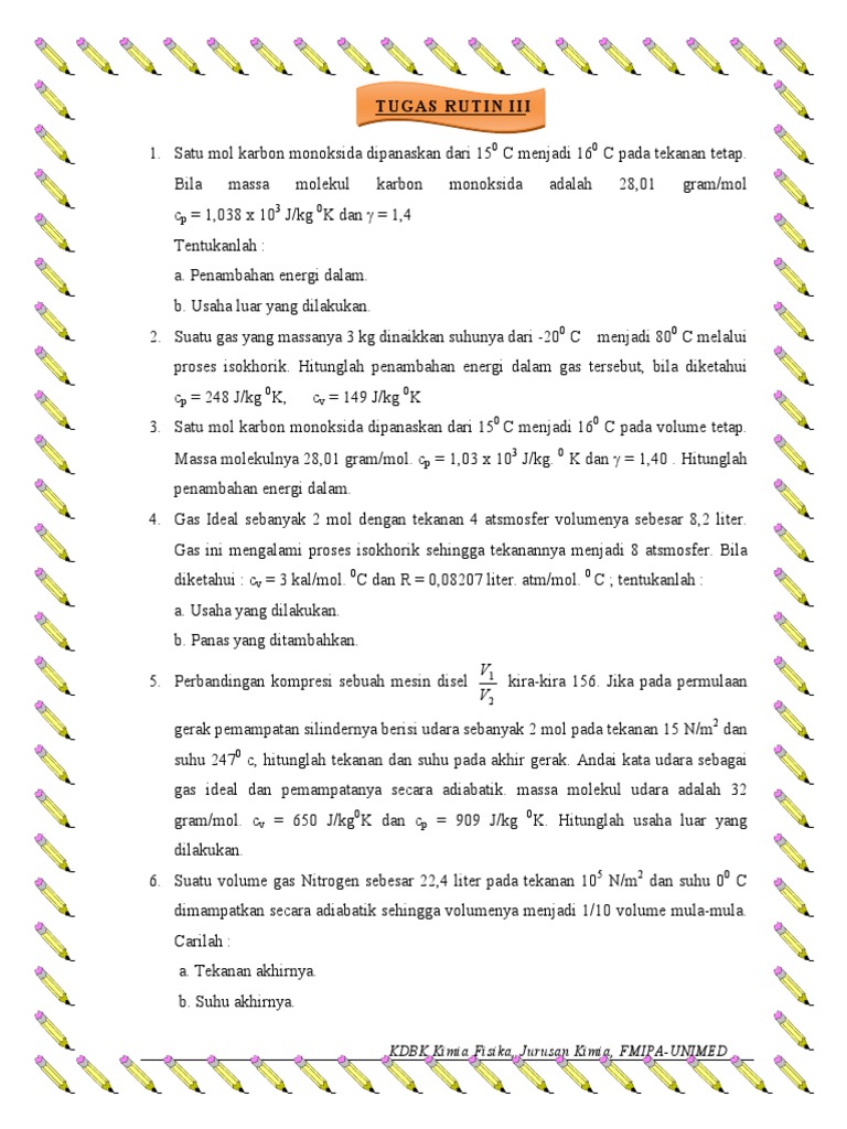 Tugas Rutin Iii | PDF | Sains & Matematika