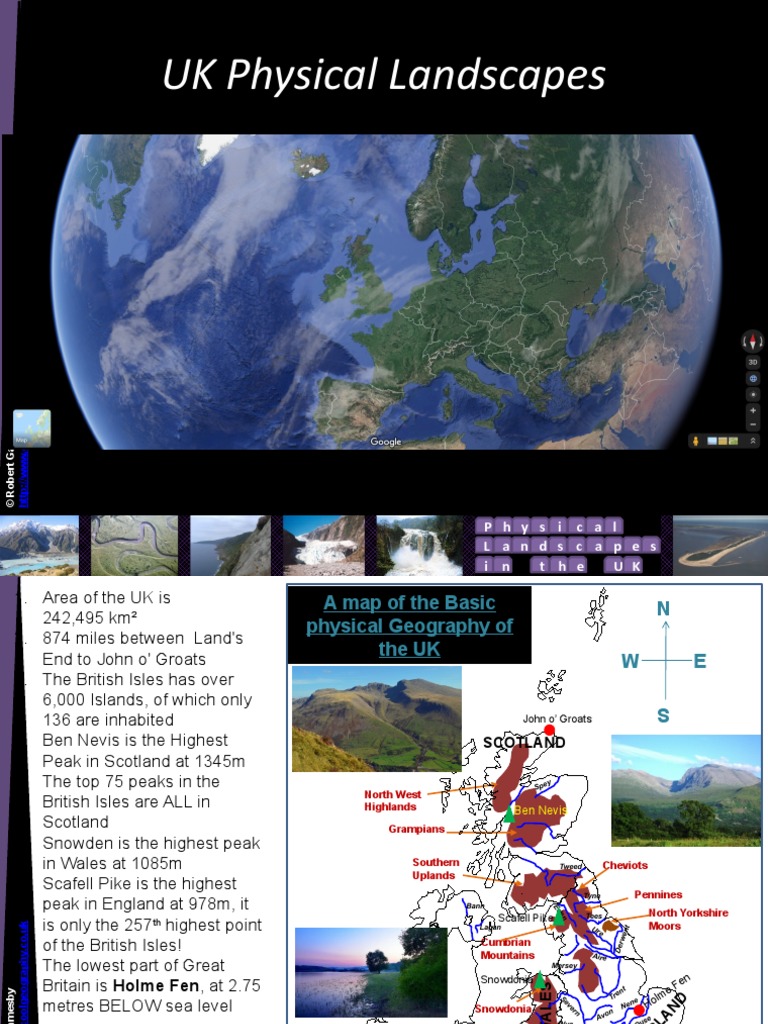 Physical Landscapes in The UK | PDF | Copyright | Geography