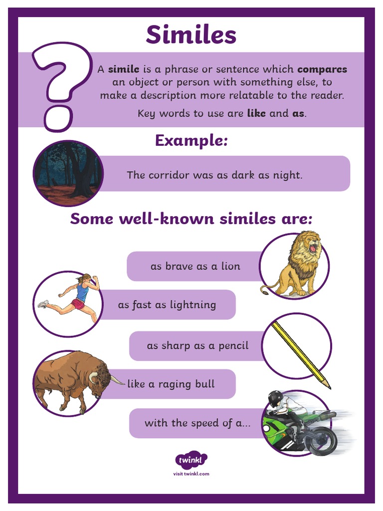 Figurative Language & Examples | PDF | Metaphor | Syntax