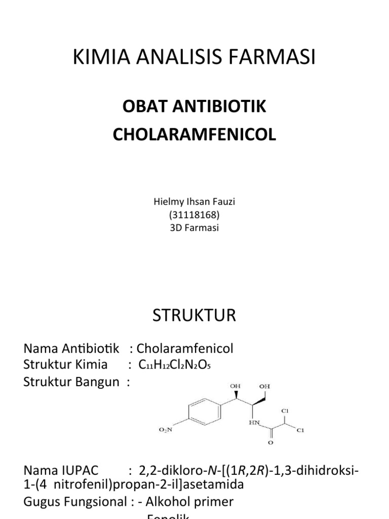 Kimia Analisis Farmasi | PDF