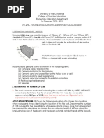 CHB Mortar Mix and Standards Guide | PDF | Mortar (Masonry) | Concrete
