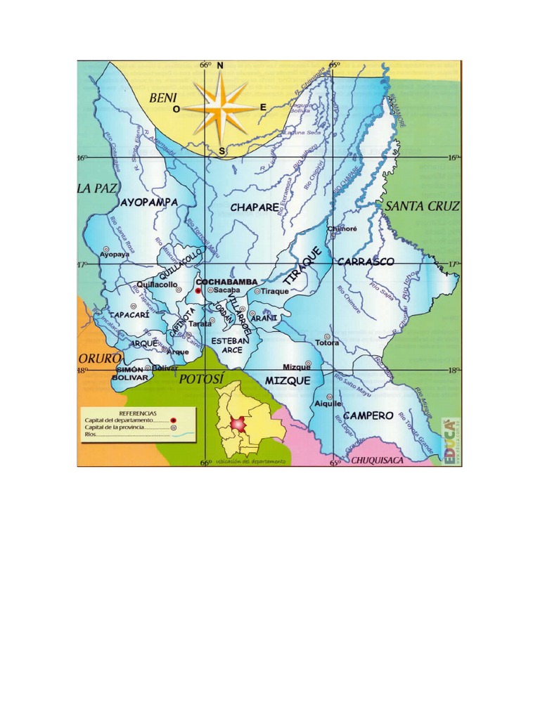Mapa Hidrográfico Cochabamba Pdf