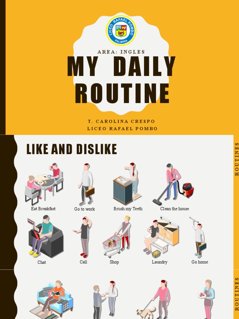 My Daily Routine 5TH | PDF
