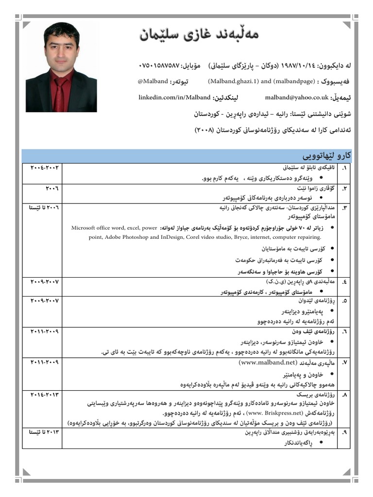 Cv-Kurdi | PDF
