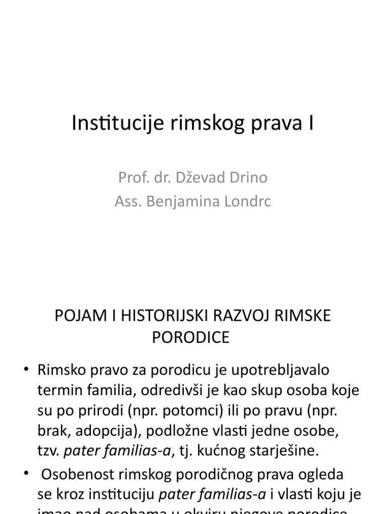 Obiteljsko Pravo | PDF
