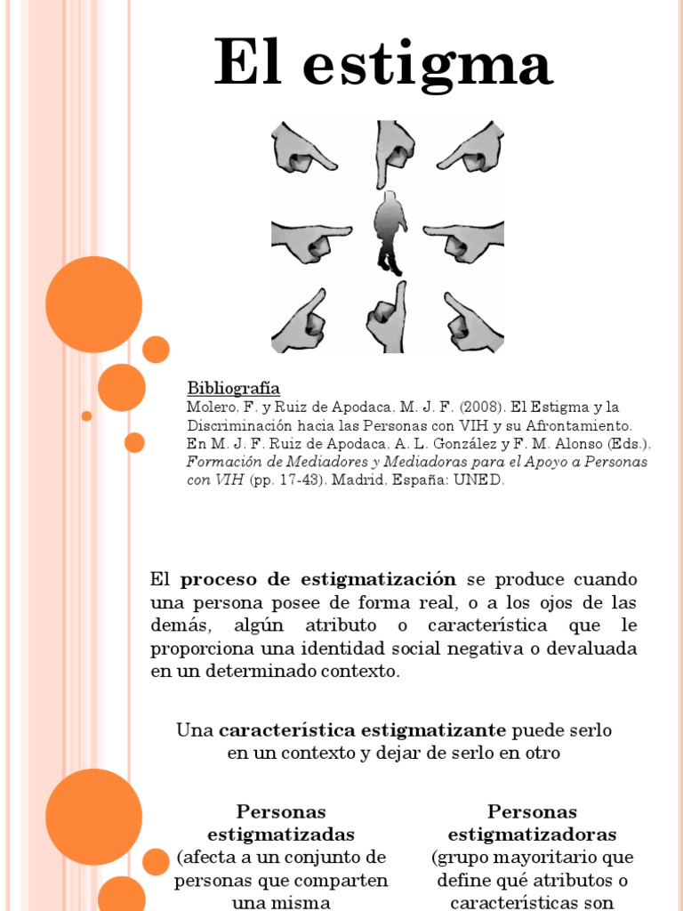 El Estigma | PDF | Estigma social | Ciencias del comportamiento