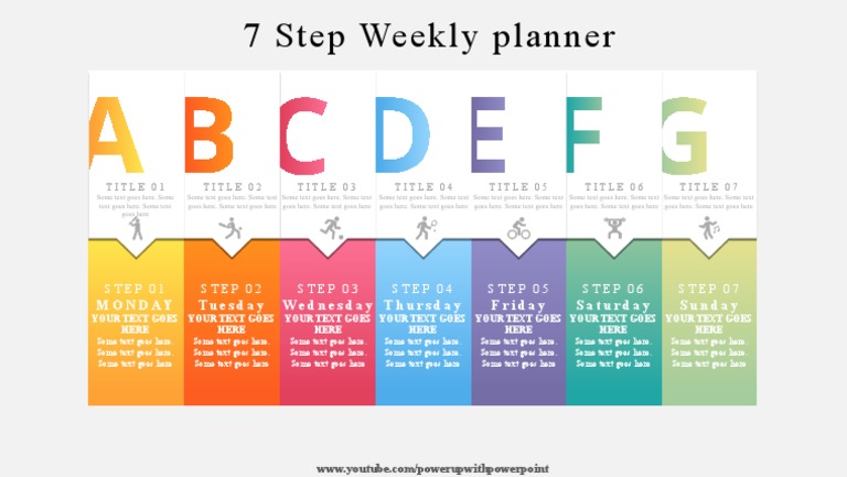 17.create 7 Step Weekly Planner Infographic | PDF