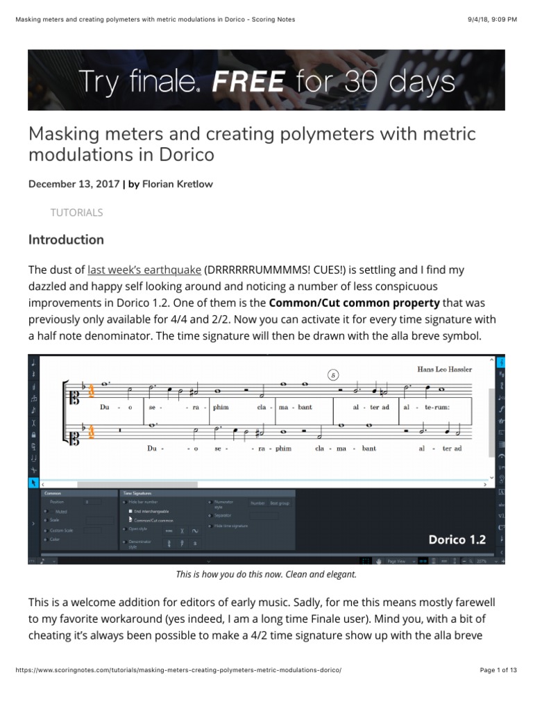Masking Meters & Polymeters | PDF | Classical Music | Rhythm And Meter