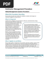 AzSPU SSOW Control of Work Procedure | PDF | Risk | Risk Assessment