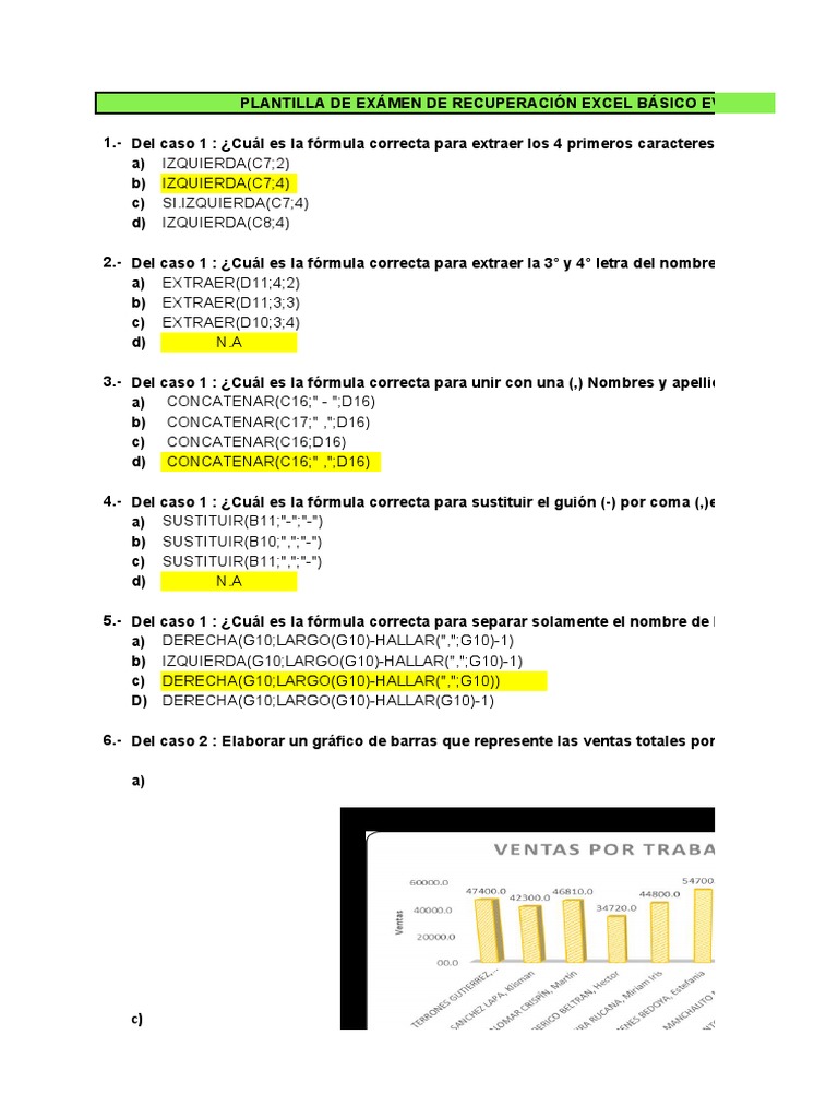 Plantilla Eva-04 Excel Básico | PDF | Hardware de la computadora ...