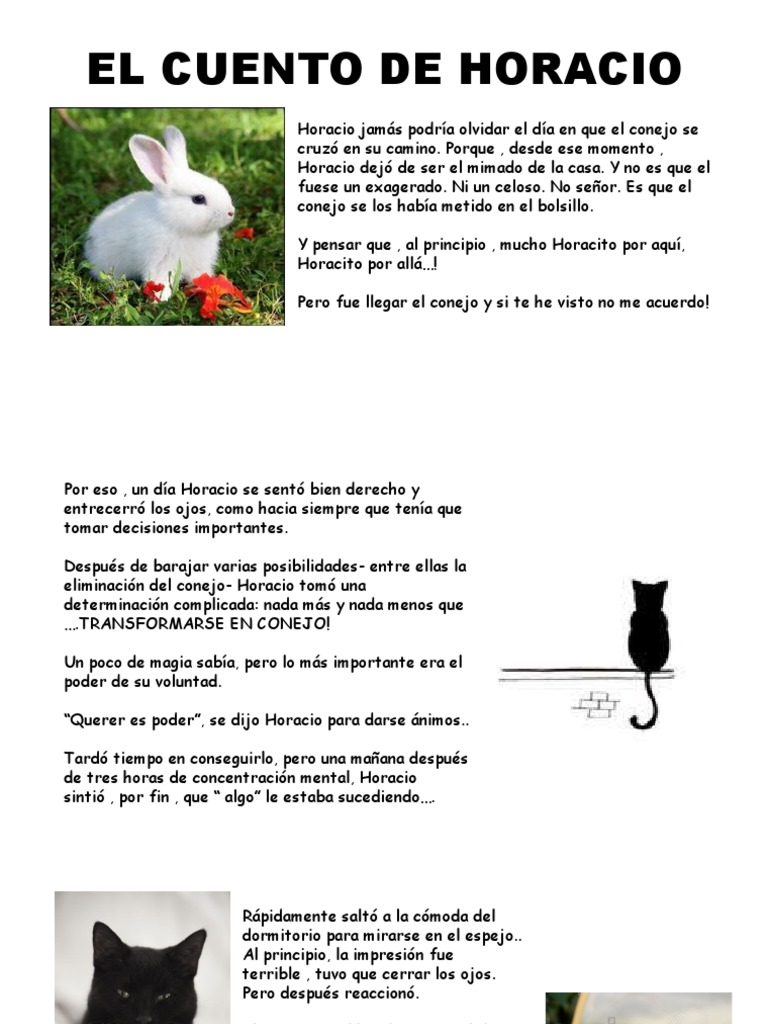 El Cuento de Horacio | PDF | Gatos