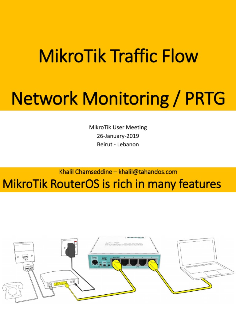 MikroTik Traffic Flow Monitoring Guide | PDF | Communications Protocols ...