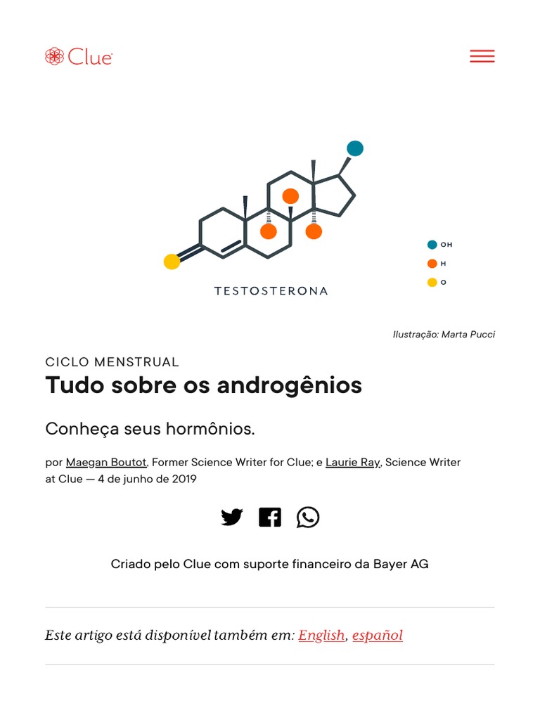 Androgênios - Definição, Níveis, A Testosterona e Mais | PDF ...