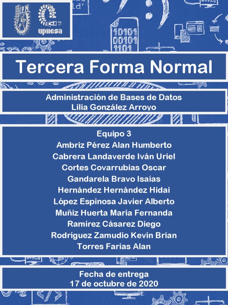 3ra Forma Normal BD | PDF | Ciencias de la Información | Gestión de datos