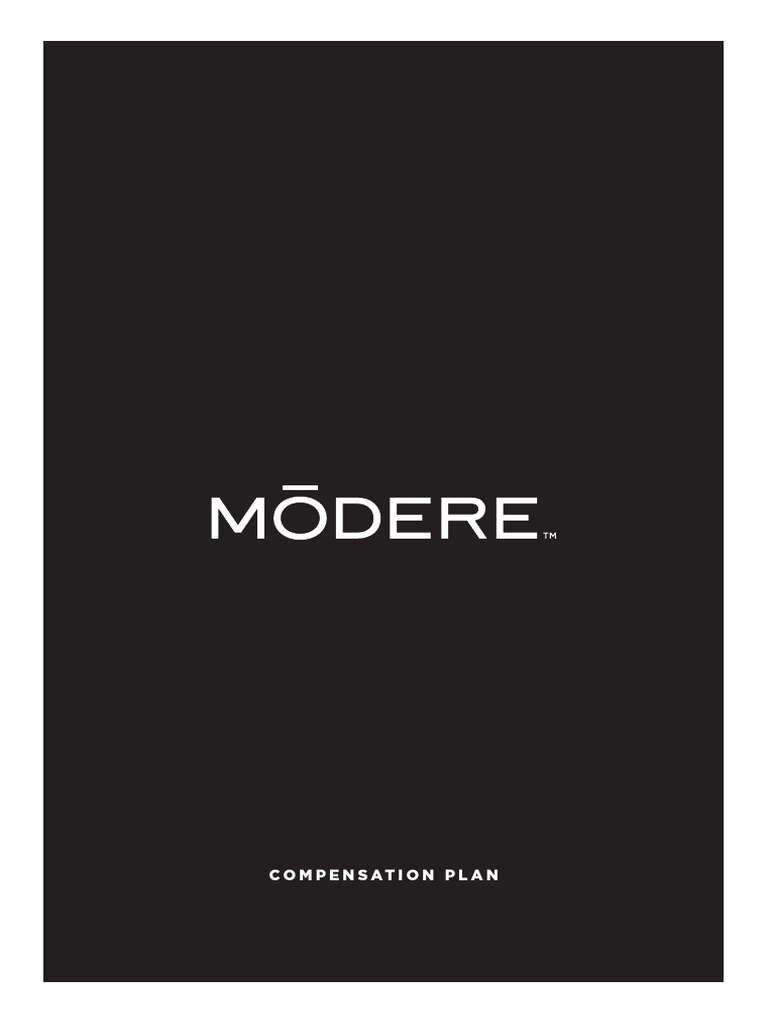Modere Compensation Plan PDF | PDF | Marketing | Behavior