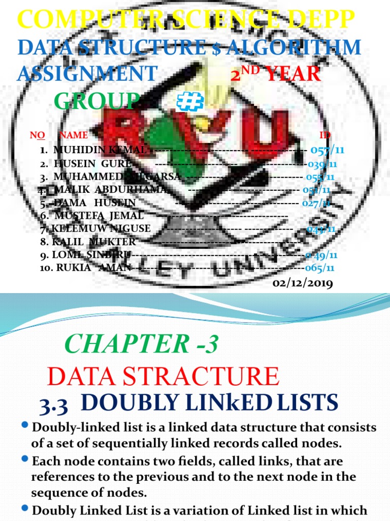 Data Structure Algorithm Assignment Group Pdf Software