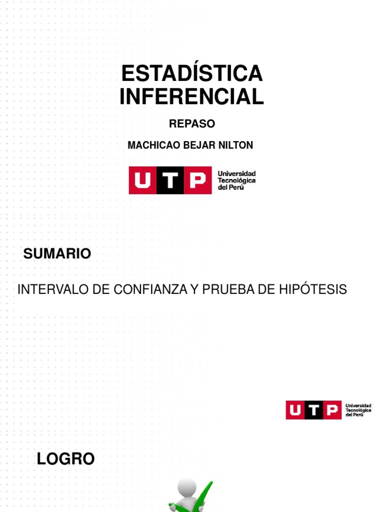 S08.s2 Material REPASO | PDF | Intervalo de confianza | Desviación Estándar